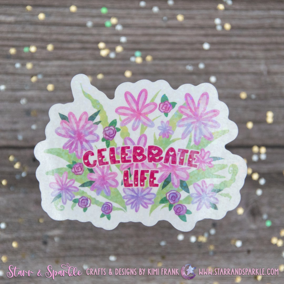 Motivational Quotes, Vinyl Decals for Laptops, Holographic Stickers for ...