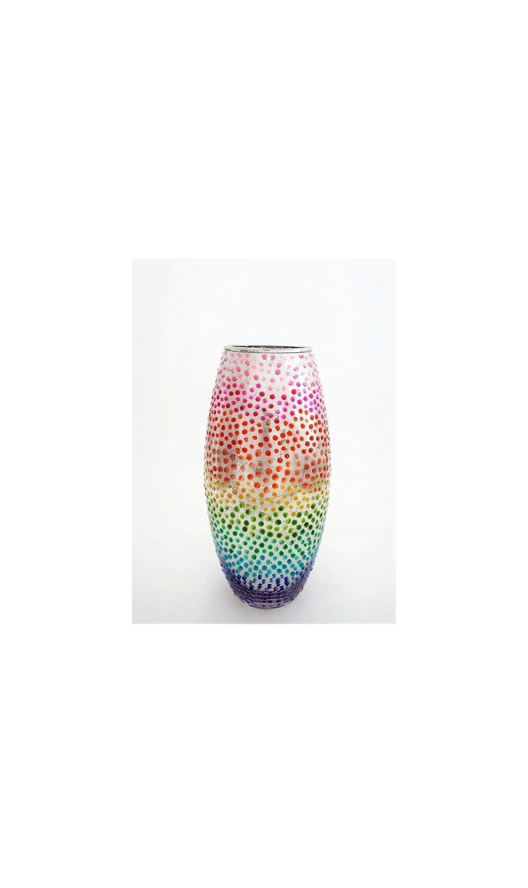 Northern Lights Glass Vase 300 Handpainted Murano Style Venezia - Etsy
