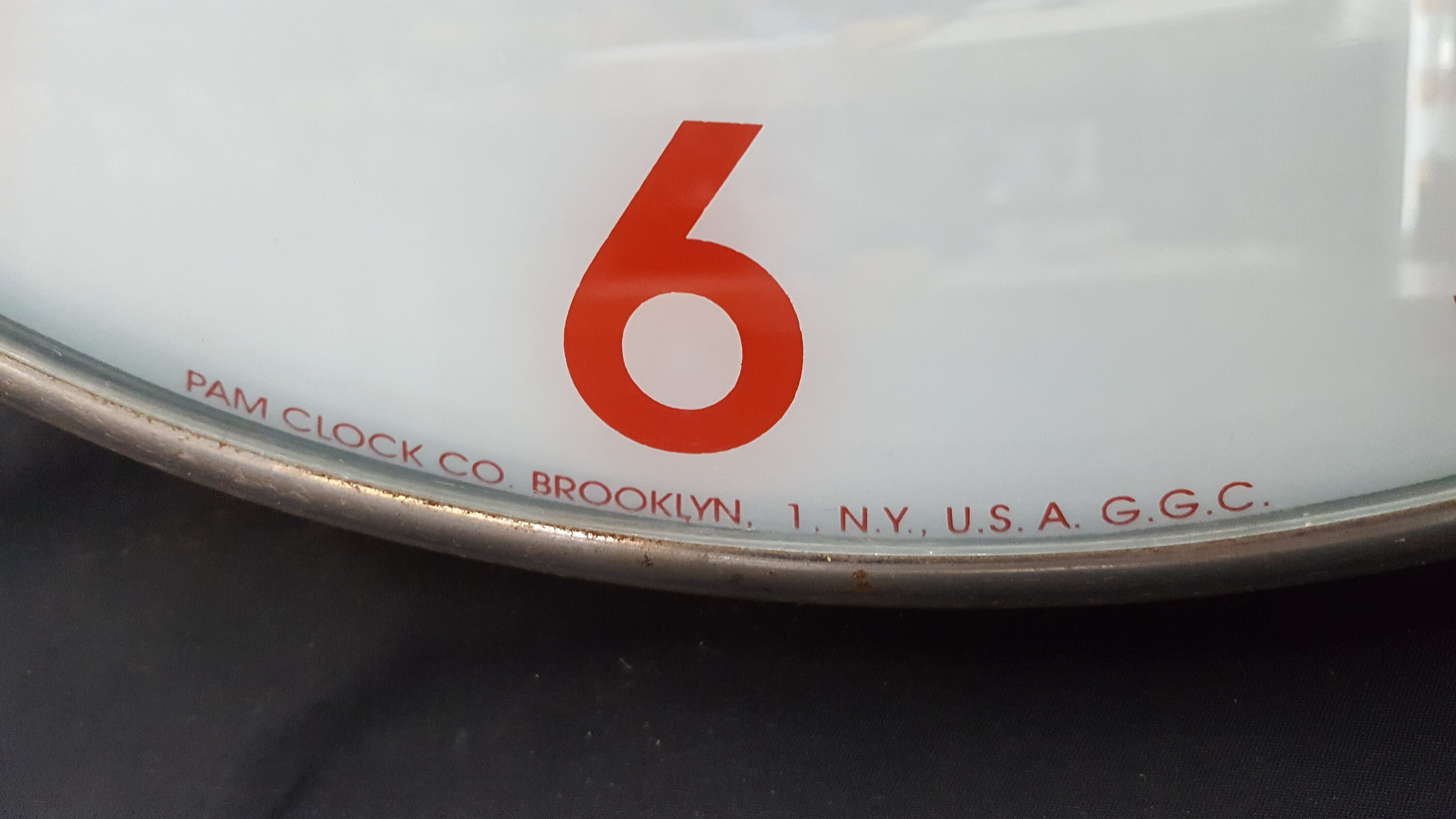 Vintage Pam "vess Cola No Caffein" Round Wall Clock - Etsy