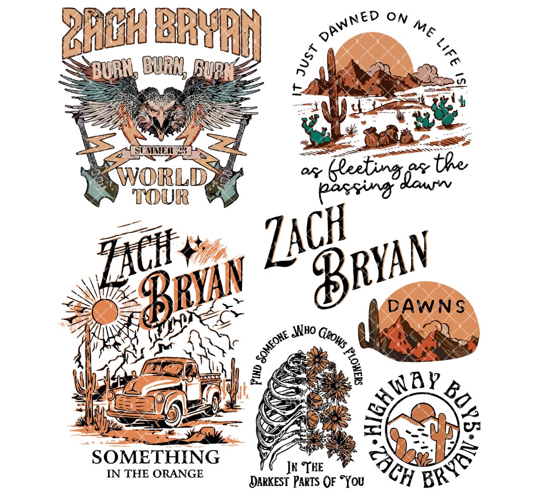 Zach Bryan PNG Digital Download Instant Download High - Etsy Australia