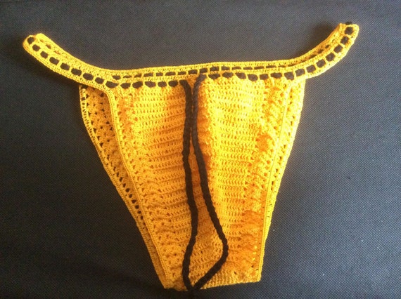 Men Sexy Underwear Men Underwear Underwear Crochet Etsy