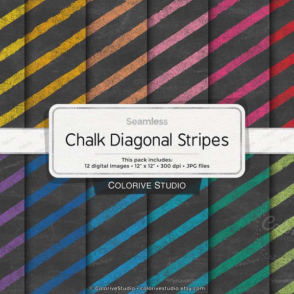 Chalk Stripes - Etsy
