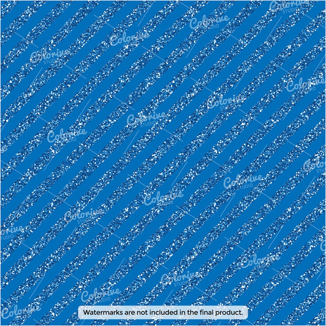 Glitter Stripes Digital Paper 100 Rainbow Colors Seamless Glitter ...