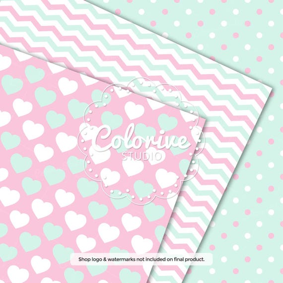 Sfondo Chevron Menta E Rosa Create Il Miglior Allestimento Della