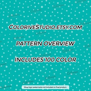Tinted Confetti Dots Digital Paper 100 Rainbow Colors Party - Etsy