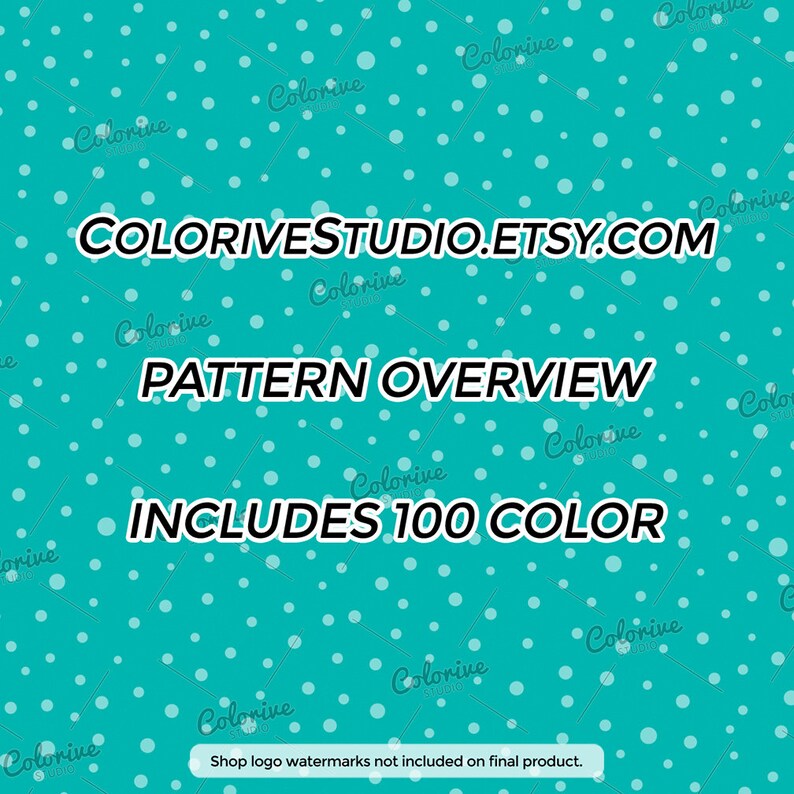 Tinted Confetti Dots Digital Paper 100 Rainbow Colors Party - Etsy