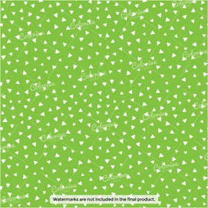 Confetti Triangles Digital Paper 100 Rainbow Colors Fun White Party ...