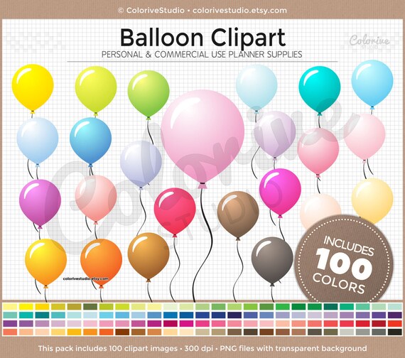 Birthday Balloon Clipart Free
