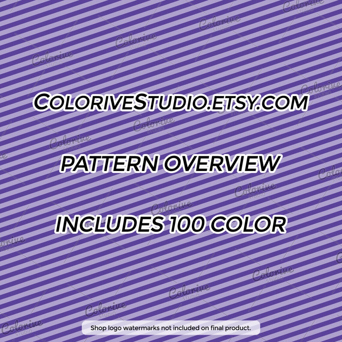 Tinted Diagonal Stripes Digital Paper 100 Rainbow Colors Small - Etsy