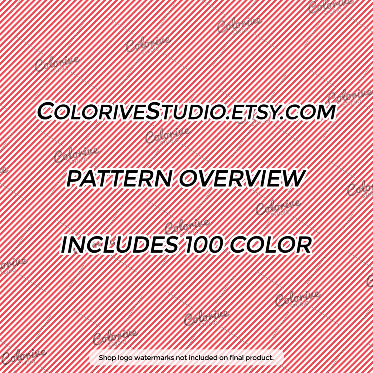 Tiny Diagonal Stripes 2 Digital Paper 100 Rainbow Colors Small - Etsy