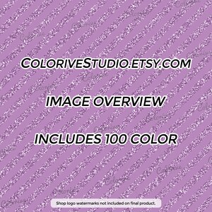 Glitter Stripes Digital Paper 100 Rainbow Colors Seamless - Etsy