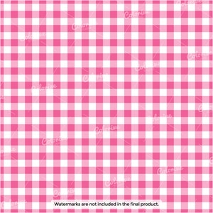 Gingham Digital Paper 100 Rainbow Colors Straight Horizontal Gingham ...