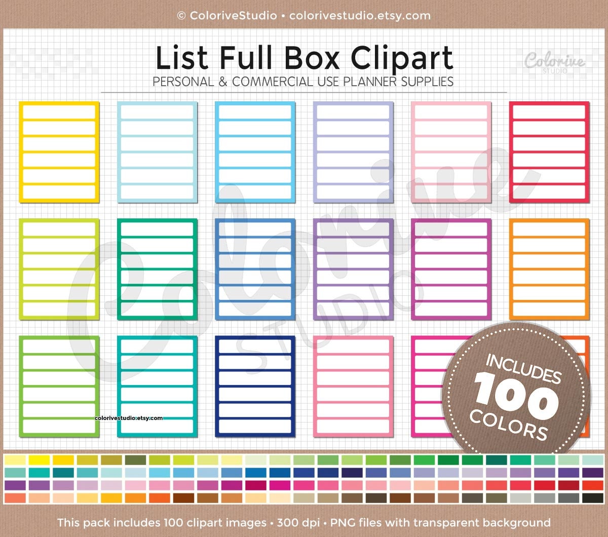 Papercraft Scrapbooking Paper, Party & Kids 100 Checklist full box ...