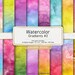 Watercolor Gradients 2 Digital Paper Rainbow Water Color - Etsy