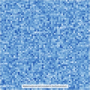 Pixelated Digital Paper 100 Rainbow Colors Pixels Background Pattern ...