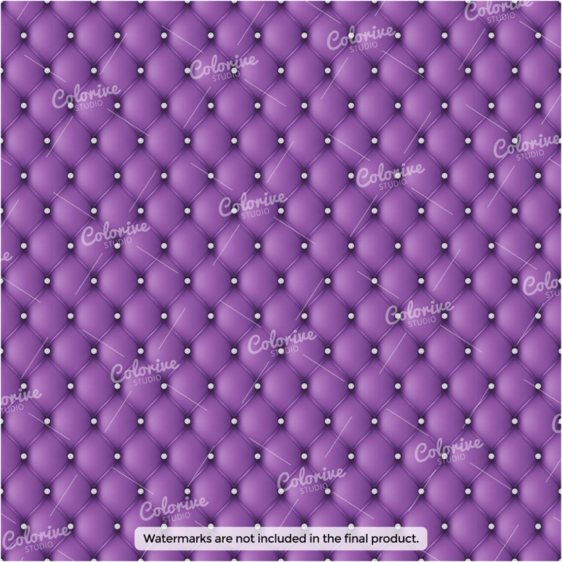Tufted Upholstery Digital Paper 100 Rainbow Colors Seamless Upholstery ...