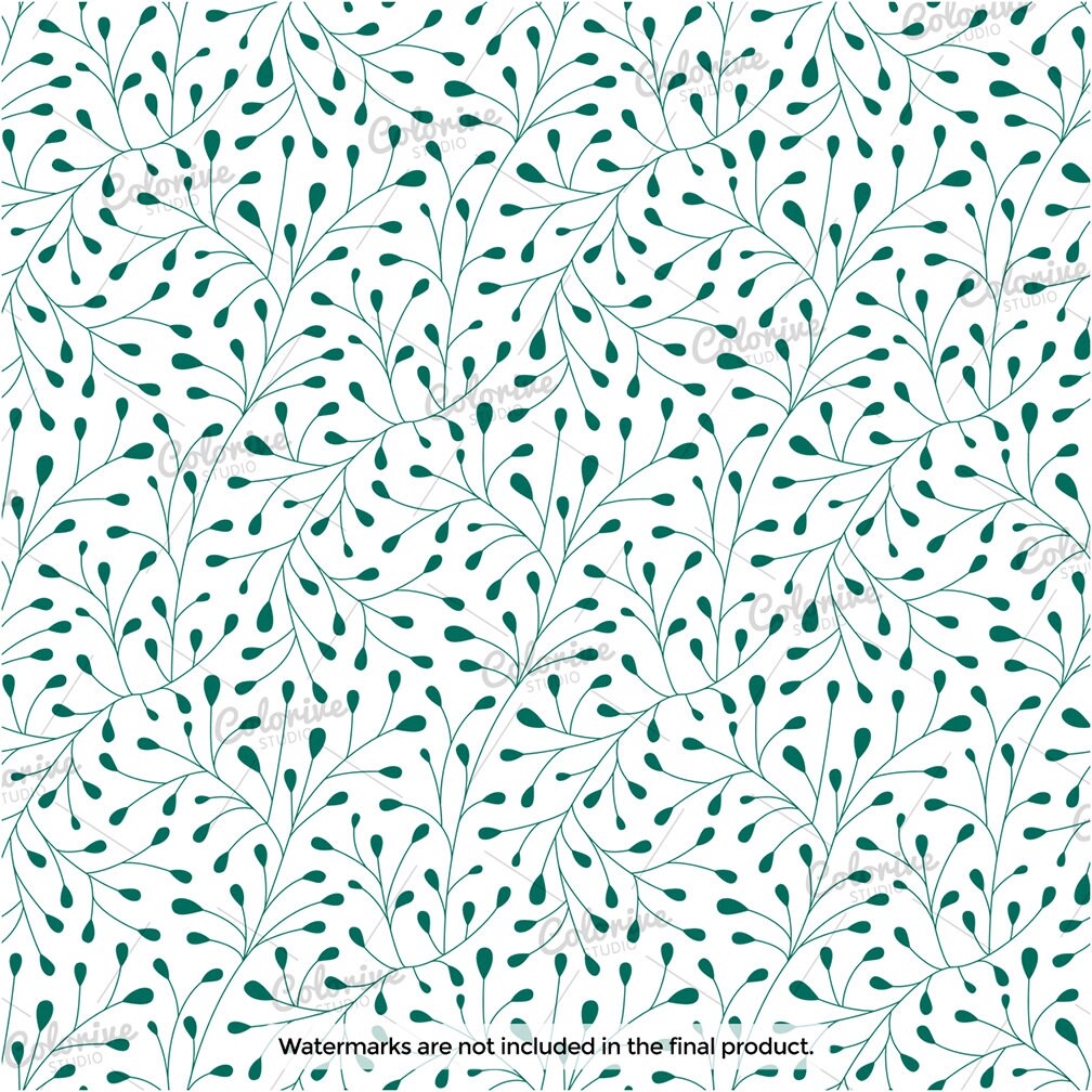 Colored Abstract Leaves Digital Paper 100 Rainbow Colors Winter Leaf ...