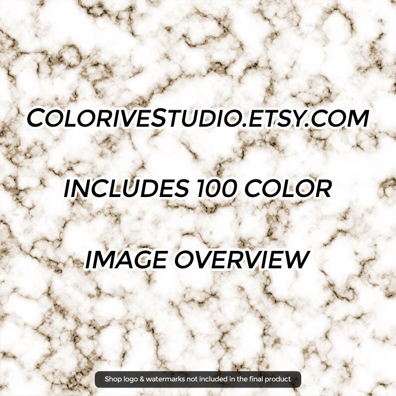 Marble Texture Digital Paper 100 Rainbow Colors Marble - Etsy