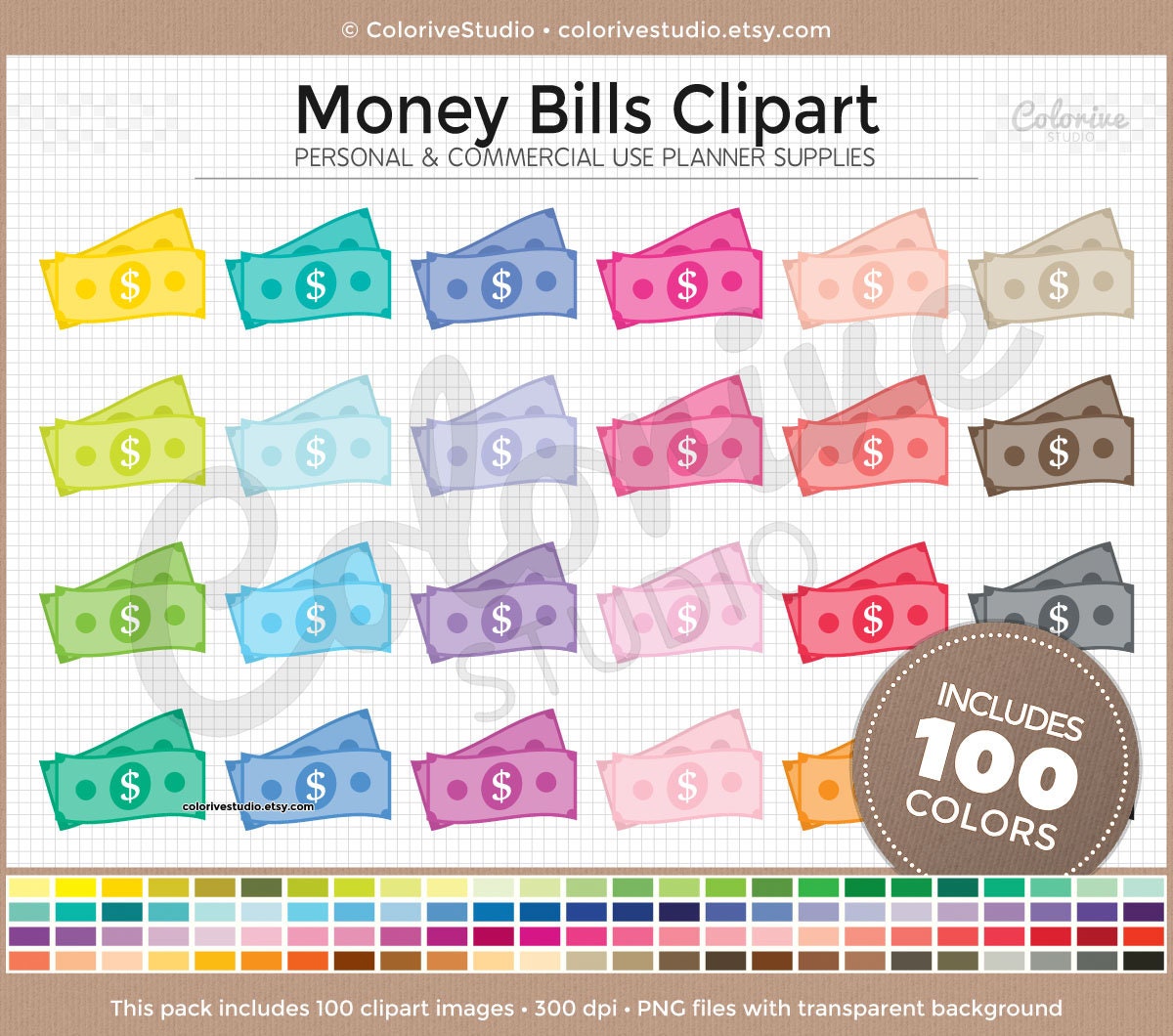 Money Bill Clip Art