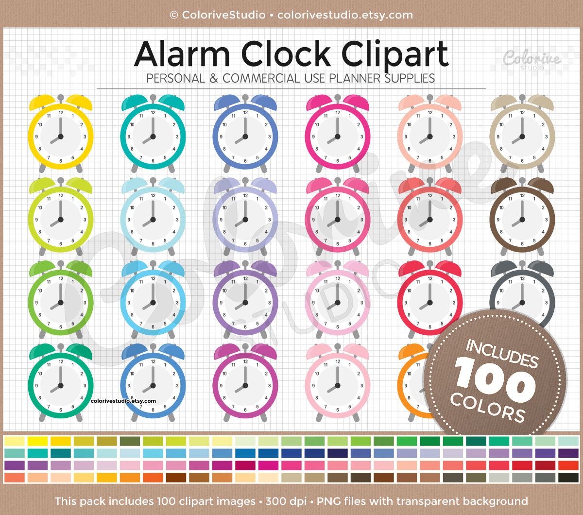 Alarm Clock Clipart For Kids