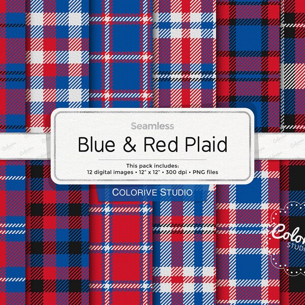 Red Plaid - Etsy