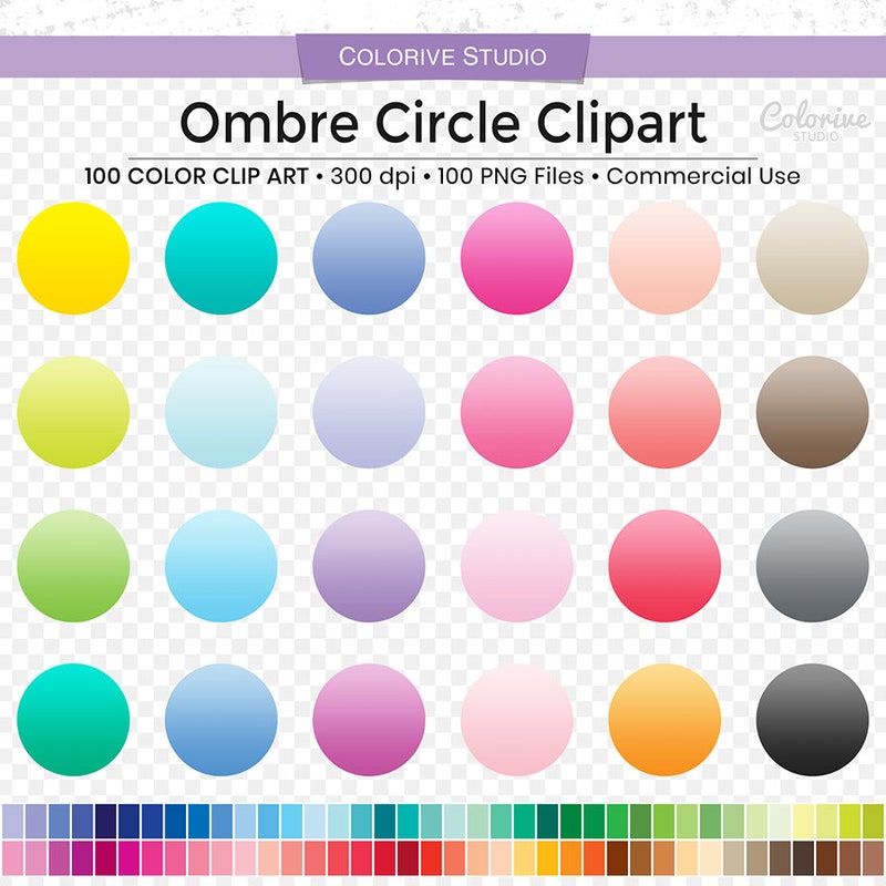 Circle Printable - Etsy