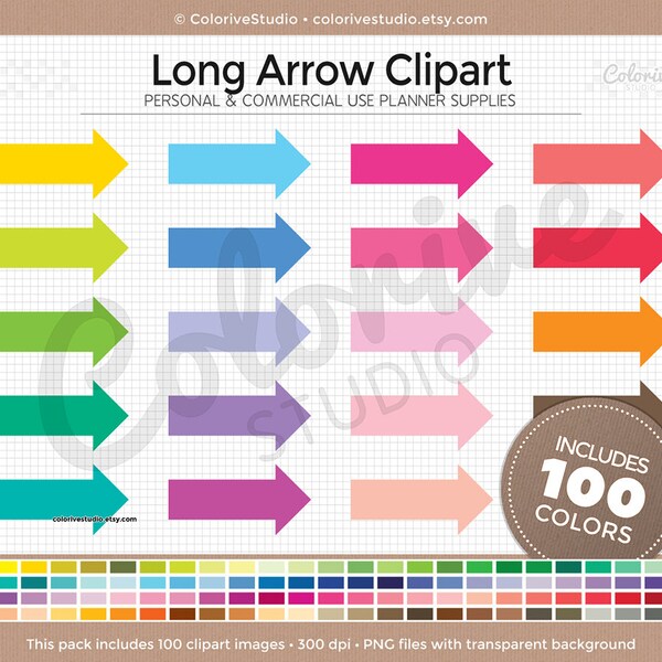 Rainbow Arrow - Etsy