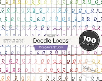 Watercolor Gradients 2 Digital Paper Rainbow Water Color - Etsy