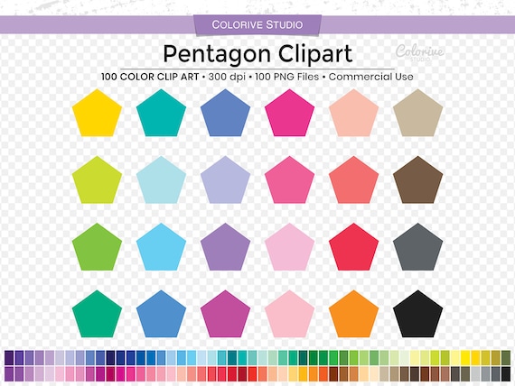 Pentagon Shape Clip Art