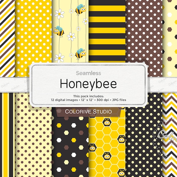 Honeycomb Background - Etsy