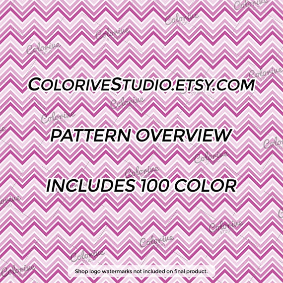 Purple Ombre Chevron Background