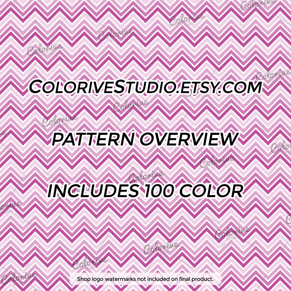 Purple Ombre Chevron Pattern