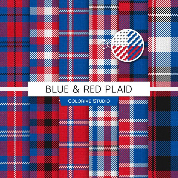 Red Plaid - Etsy