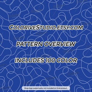 Tinted Scribble Digital Paper 100 Rainbow Colors Hand Drawn - Etsy