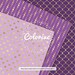Purple & Gold Digital Paper, Seamless Purple Lilac Lavender Gold Foil ...