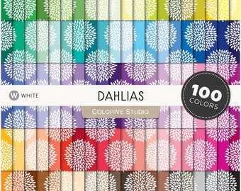Paper Dahlia Pattern - Etsy