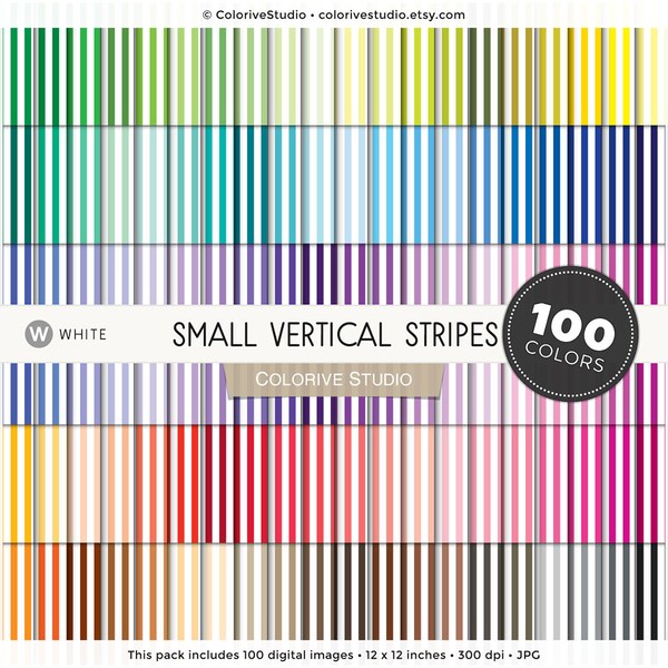 Stripe Digital Paper - Etsy