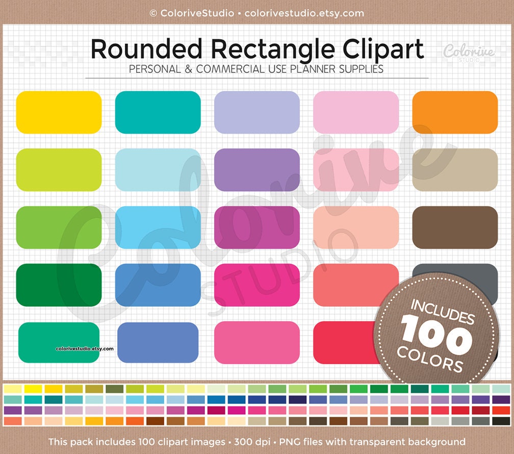 Curved Rectangle Png Clipart