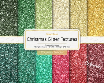 Glitter Texture Digital Papers Scrapbooking Papers Glitter - Etsy