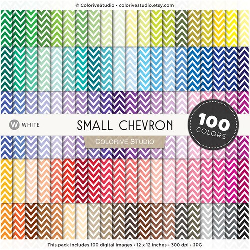 Small Gingham Digital Paper 100 Rainbow Colors Small - Etsy