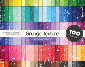 Watercolor Gingham Digital Paper 100 Rainbow Colors Water Colour ...