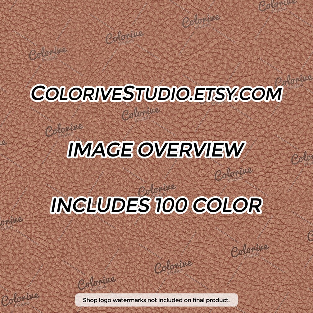 Leather Textures 2 Digital Paper 100 Rainbow Colors Leather - Etsy
