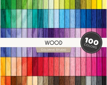 Wood Digital Paper | Etsy
