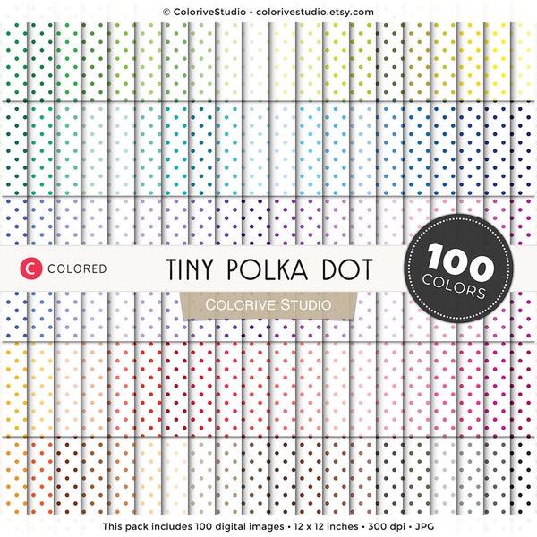 Polka Dot Background - Etsy