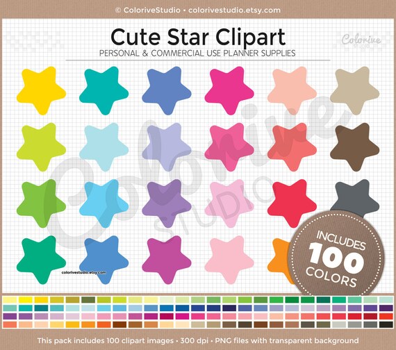 Pretty Star Clip