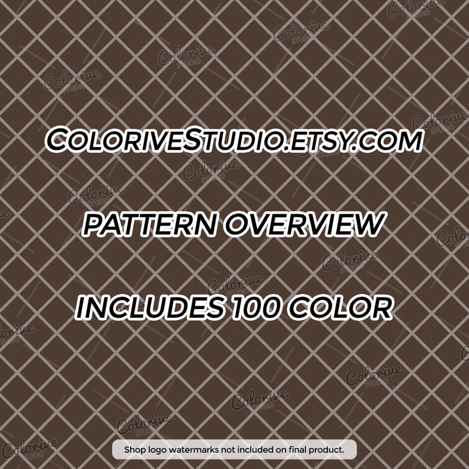 Tinted Diagonal Grid Digital Paper 100 Rainbow Colors Diamond - Etsy