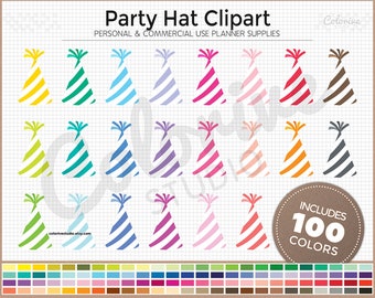 Party Hat Clipart | Etsy