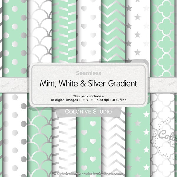 Mint and Pink - Etsy
