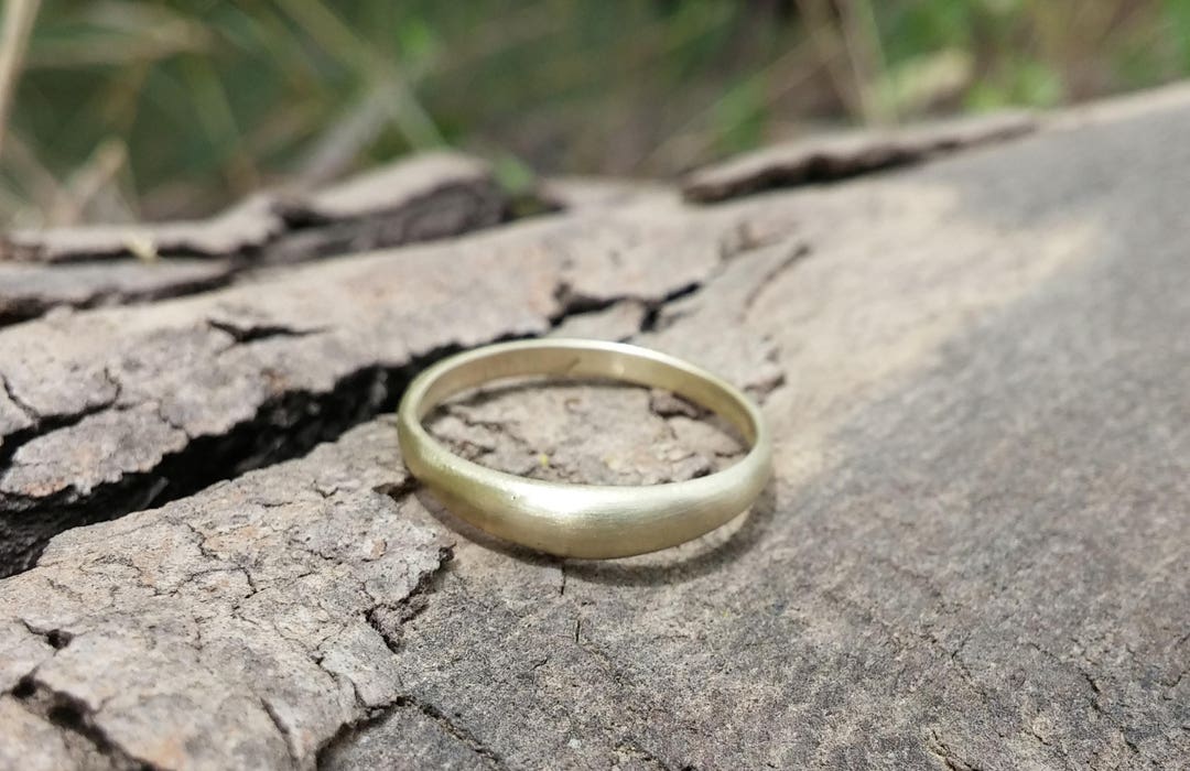 Expanding Gold Wedding Band, Solid Gold Dainty Ring, Rings for Women ...