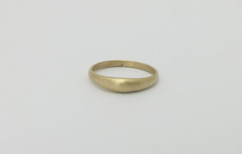 Expanding Gold Wedding Band, Solid Gold Dainty Ring, Rings for Women ...